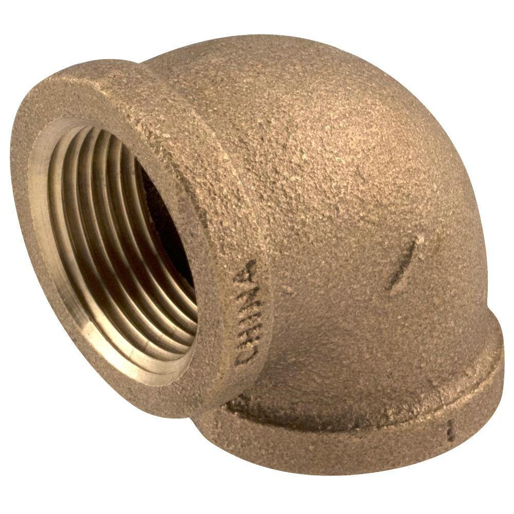 Everbilt 1 in. FIP Red Brass Tee Fitting-801819 - The Home Depot