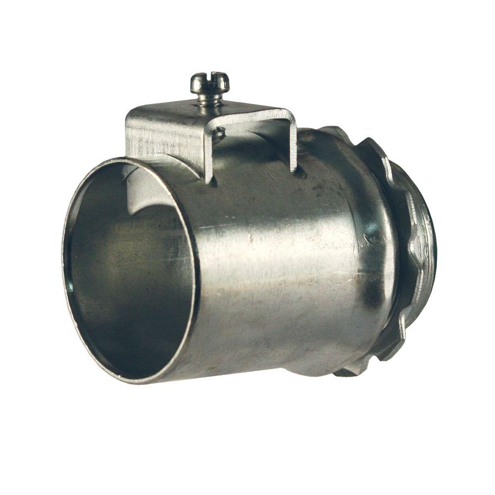 RACO Flex and AC/MC 3/8 in. Double Bite Saddle Connector (50-Pack ...