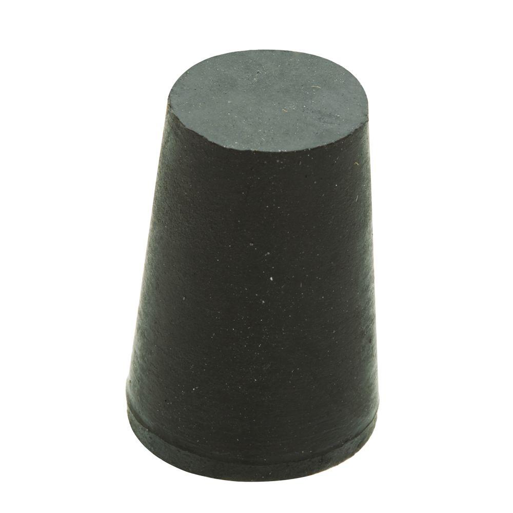 Everbilt 11 16 In X 1 2 In Black Rubber Stopper 808208 The Home Depot