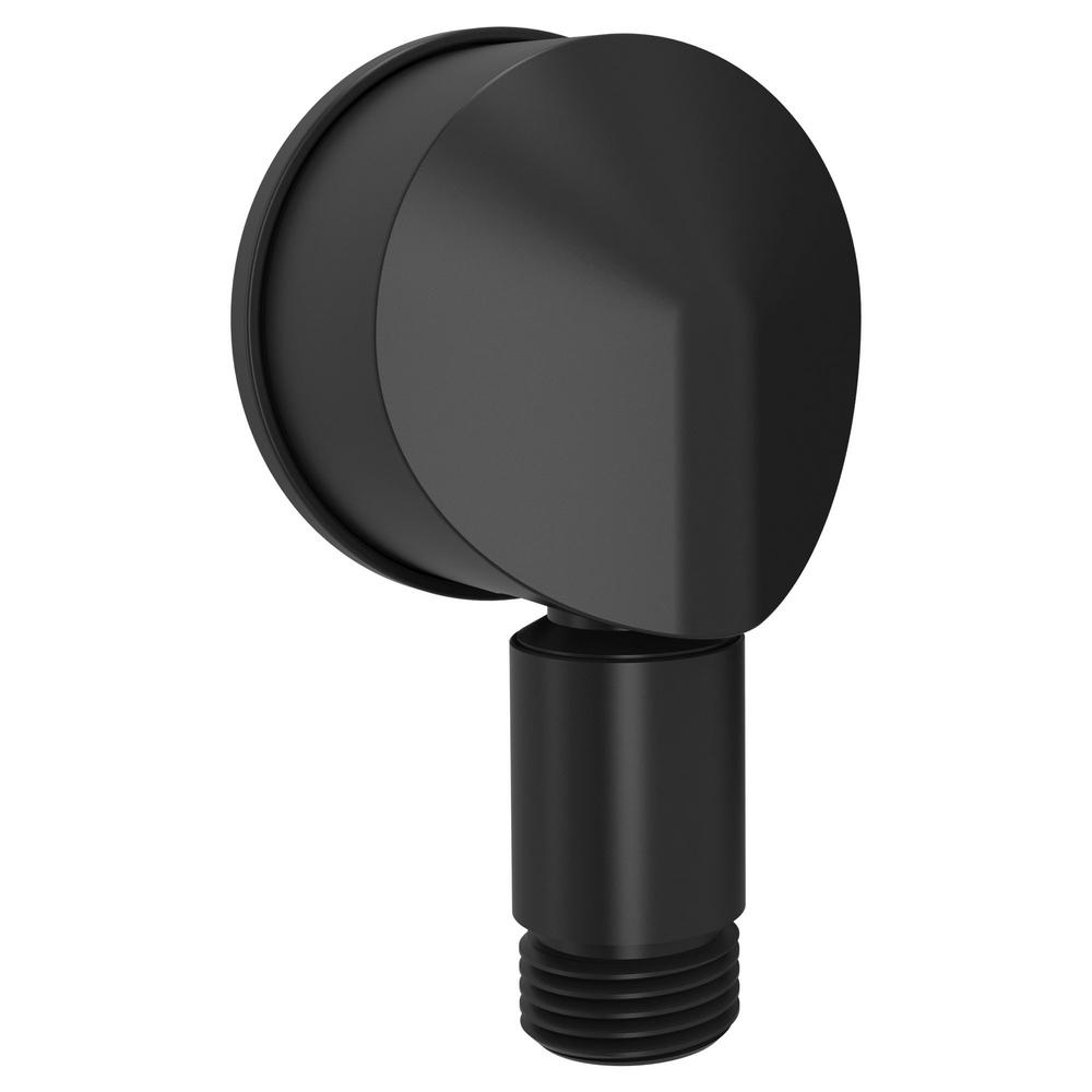 American Standard 1/2. NPT Round Wall Union in Matte Black-8888037.243 ...