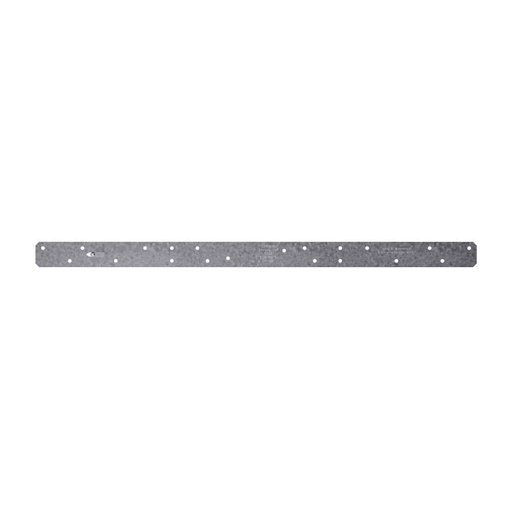 Simpson Strong-Tie ST 21-5/8 in. 16-Gauge Galvanized Strap Tie-ST22-R ...