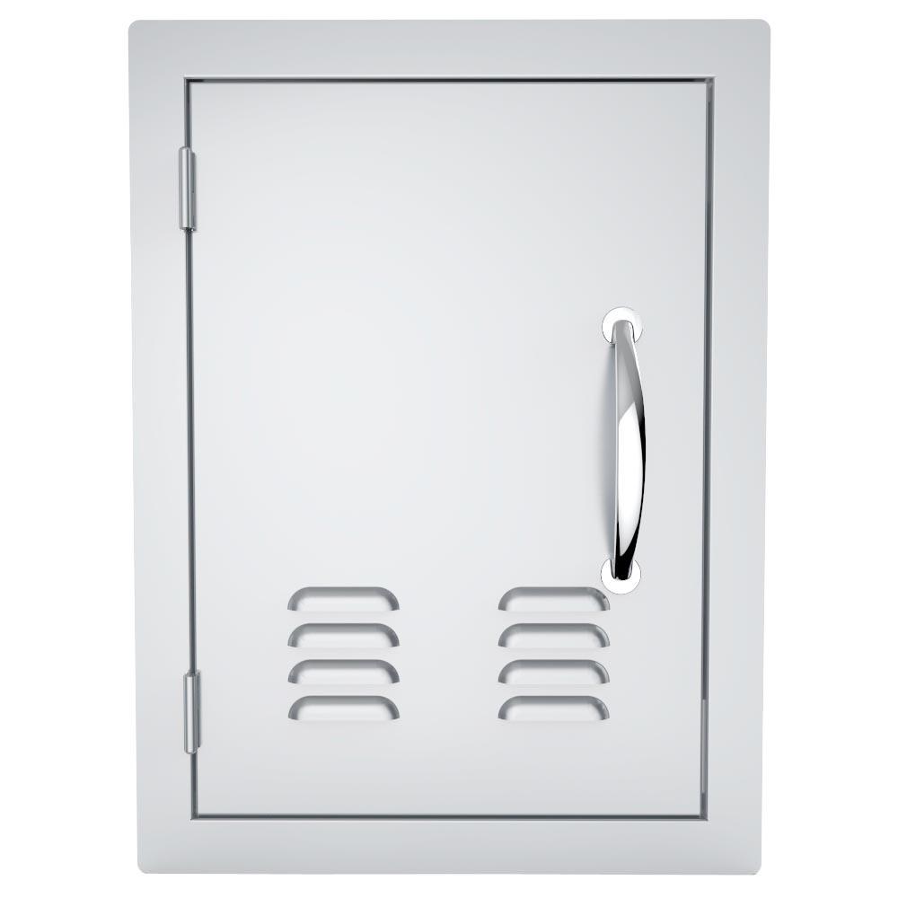 Sunstone Signature Series 12 in. x 12 in. 304 Stainless Steel Left ...