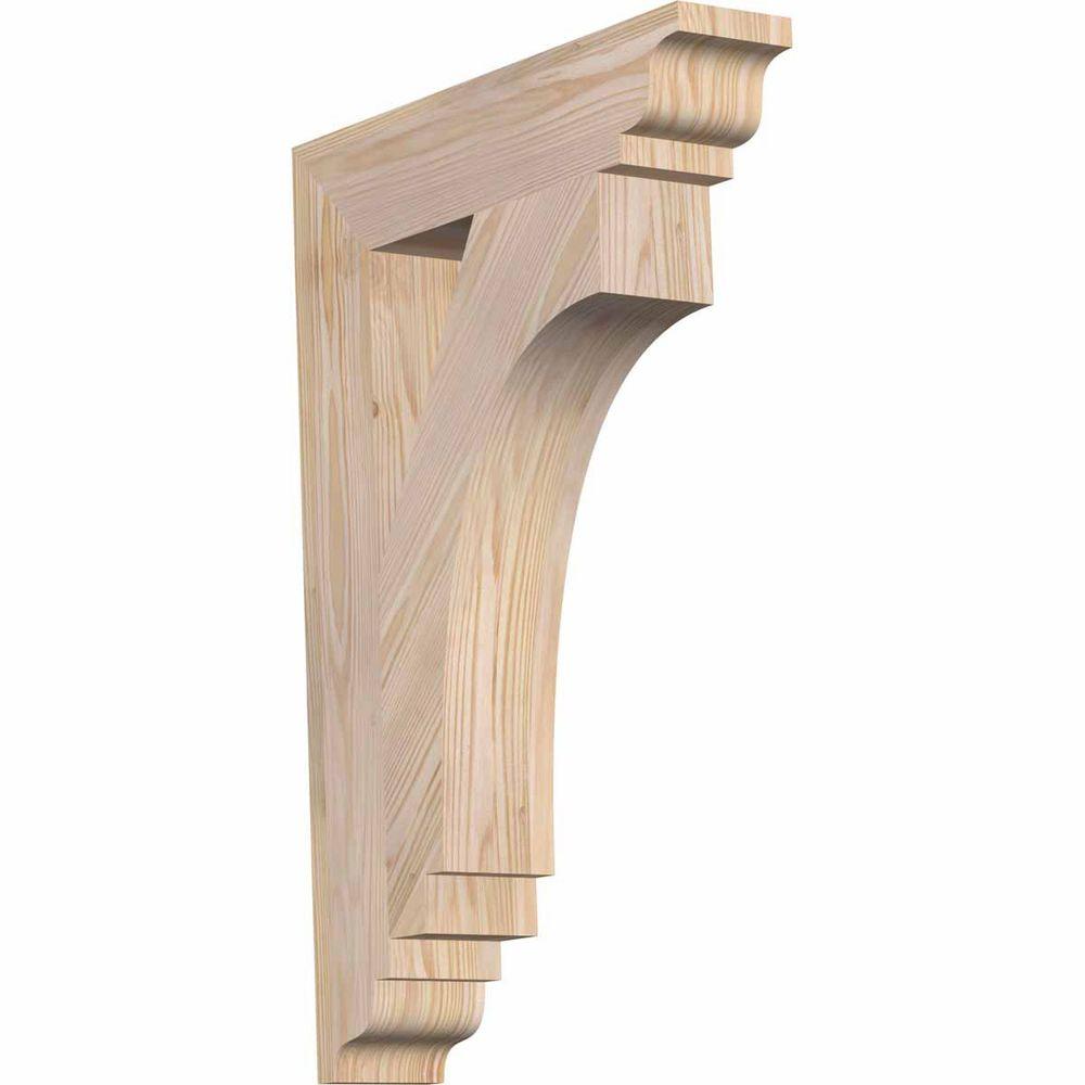 Ekena Millwork 3.5 in. x 26 in. x 18 in. Douglas Fir Imperial ...