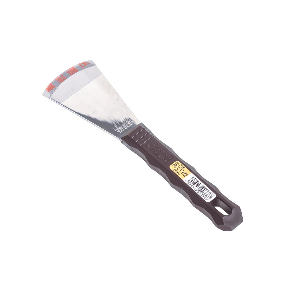 Nisaku Stainless Steel Rounded Y-Shaped Scraper Knife with 2.25 in ...