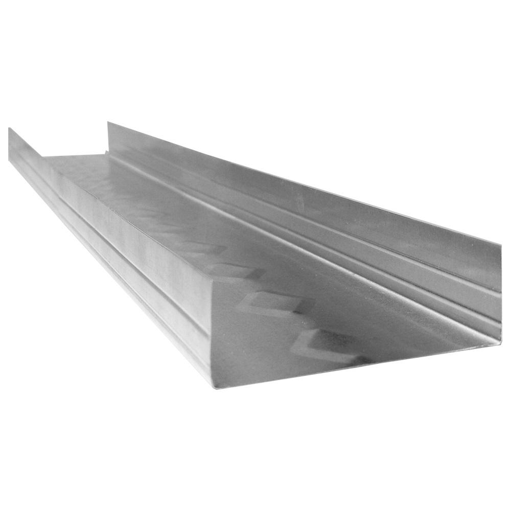 Super Stud Building Products 7/8 in. x 10 ft. 20-Gauge Galvanized Steel ...