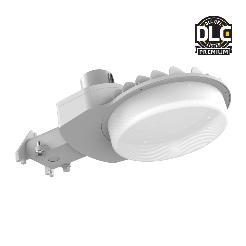 PROBRITE High-Output Dusk to Dawn Gray Outdoor Integrated LED Area ...