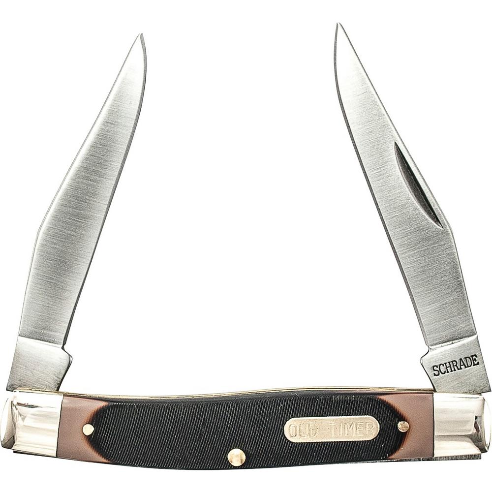 Schrade Old Timer 3 in. Muskrat Folding Knife-77OT - The Home Depot