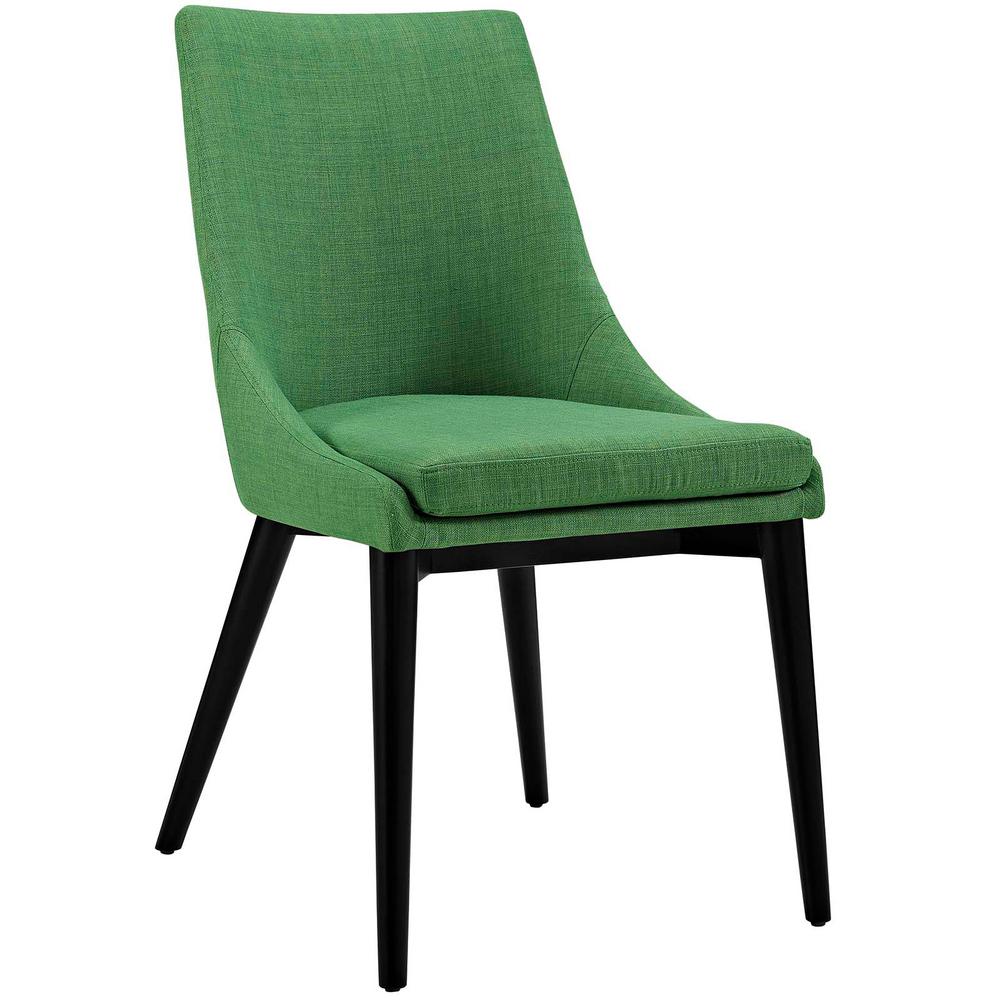 MODWAY Viscount Kelly Green Fabric Dining Chair-EEI-2227-GRN - The Home ...