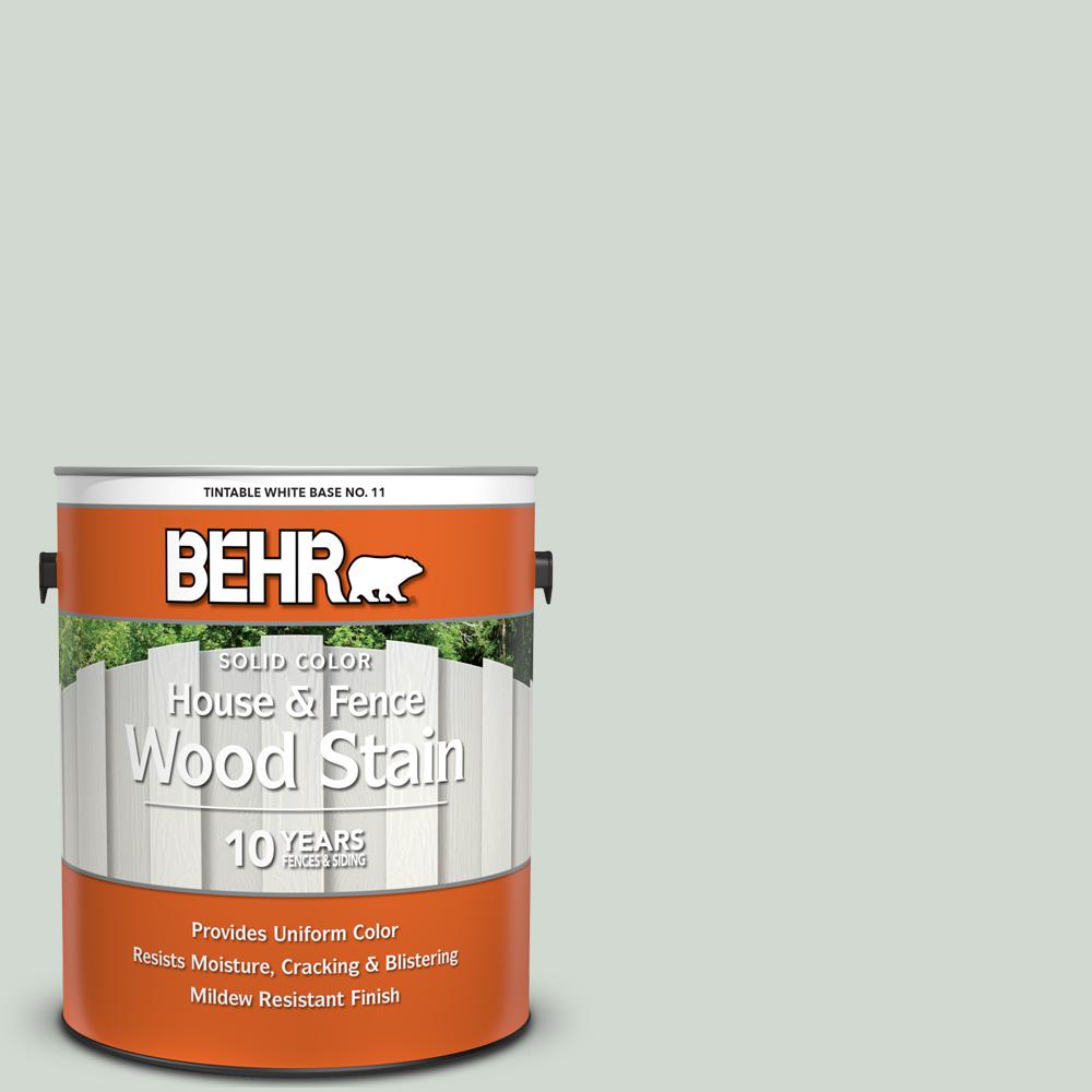 BEHR 1 gal. #N410-2 Brook Green Solid Color House and Fence Exterior ...