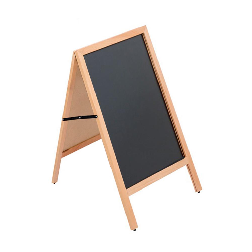 Azar Displays 23.5 in. W x 30.75 in. H Wood A Frame Chalkboard Sign ...