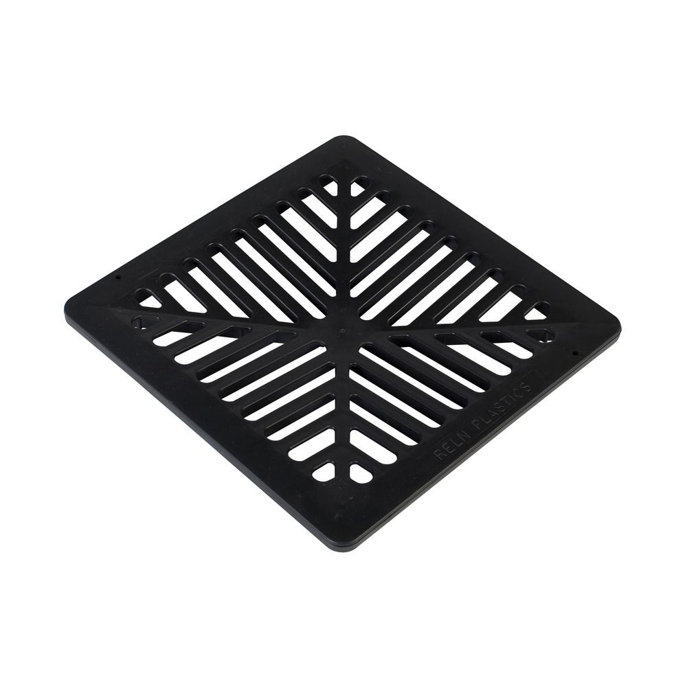 RELN 12 in. x 12 in. Black Grate-000213 - The Home Depot