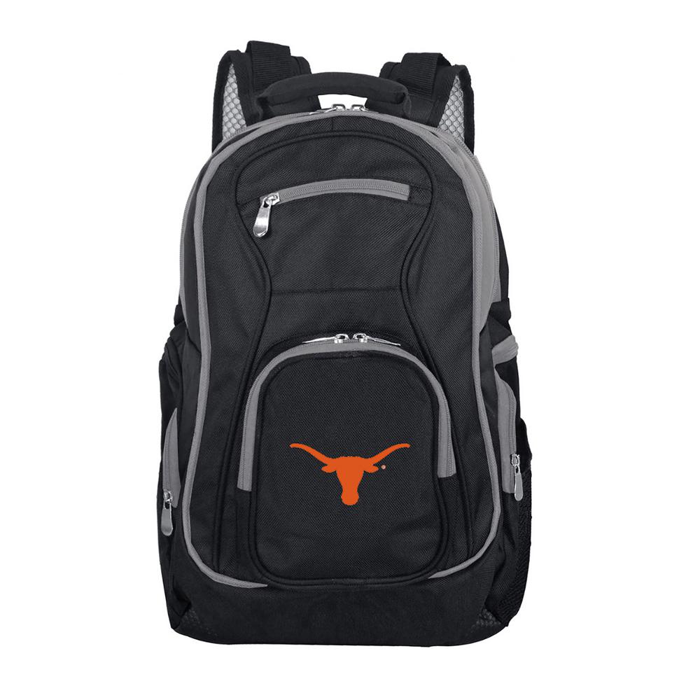 Denco NCAA Texas Longhorns 19 in. Black Trim Color Laptop Backpack ...