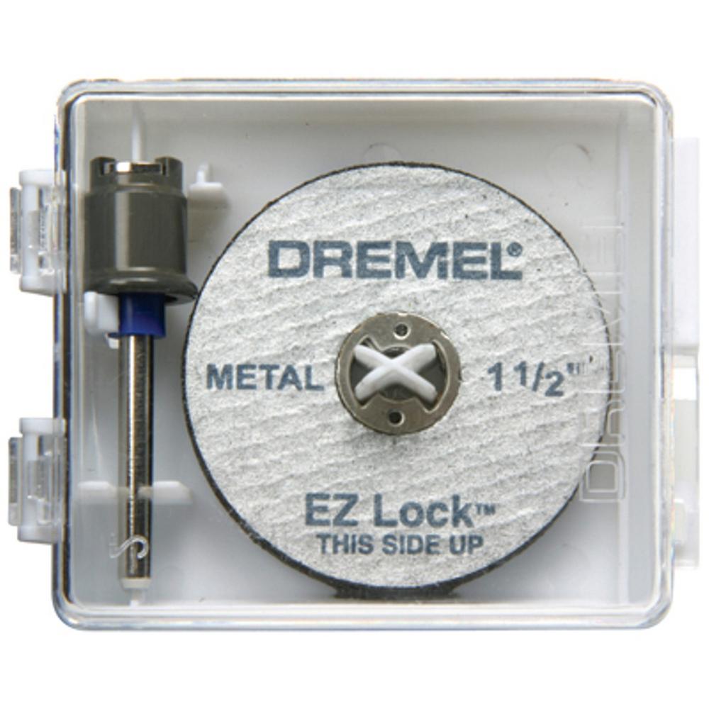 Dremel EZ Lock Metal Mandrel Starter Kit (6-Piece)-EZ406 - The Home Depot
