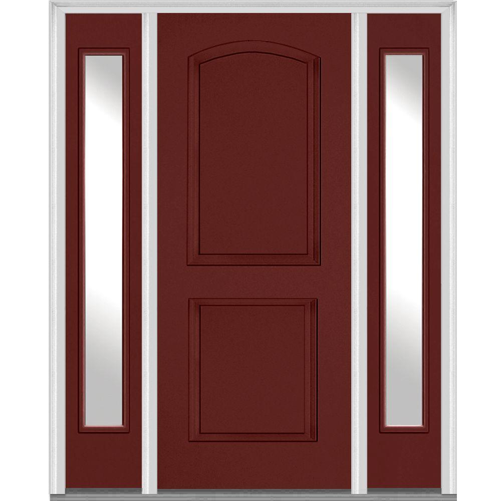Burgundy - Front Doors - Exterior Doors - The Home Depot