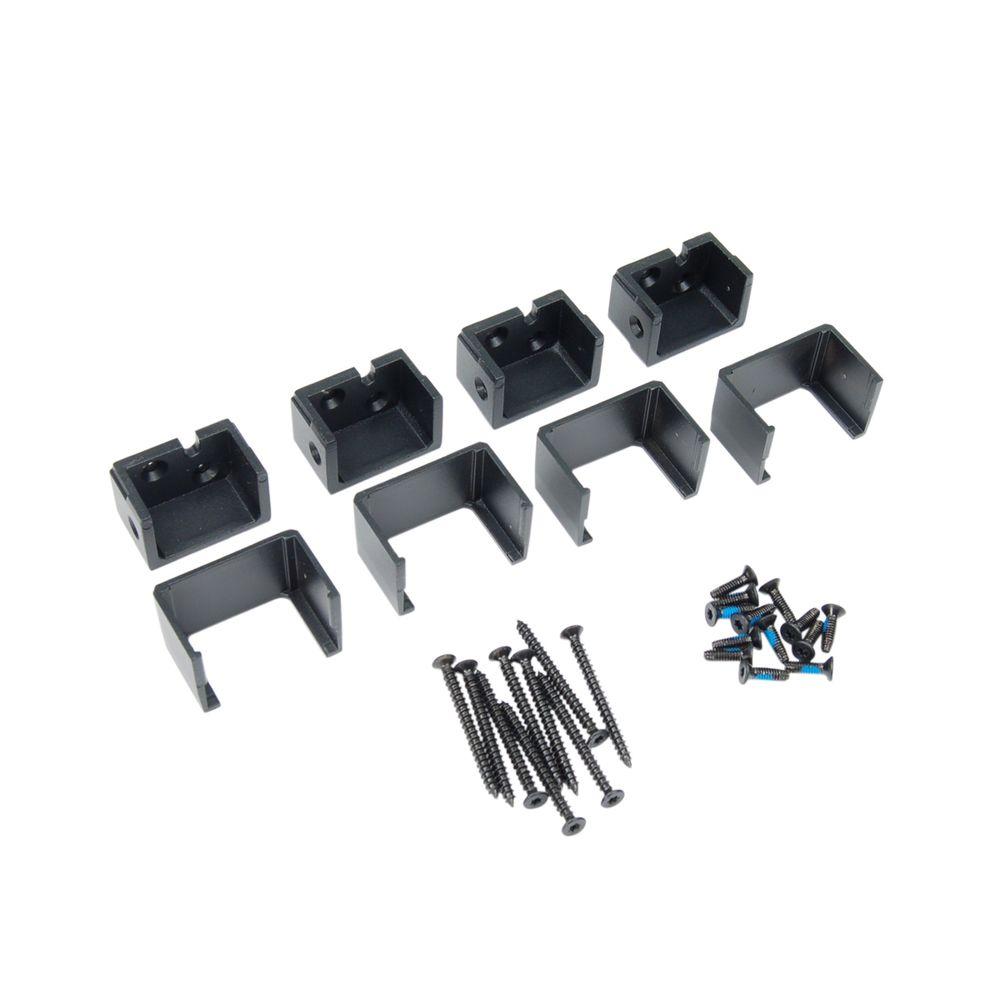 Fortress Railing Products Al13 1-1/2 in. Aluminum Black Sand Level ...