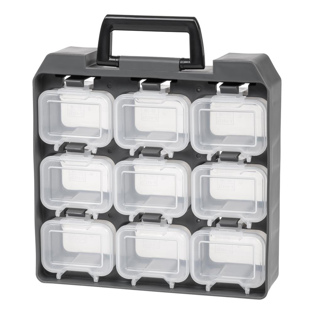 IRIS Small Portable Utility Storage Case in Clear-588721 - The Home Depot