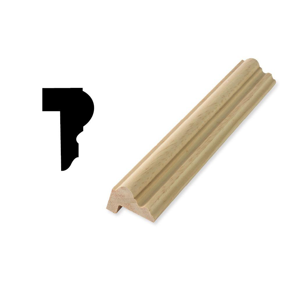 Woodgrain Millwork WG DEC6 - 1 in. x 1-5/8 in. Solid Pine Drip Cap ...