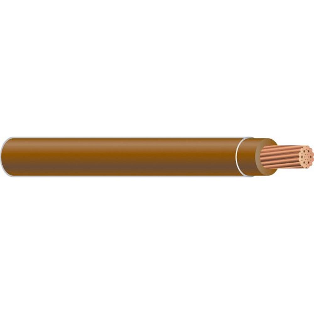 Southwire 2500 ft. 12 Brown Stranded CU THHN Wire-22971606 - The Home Depot
