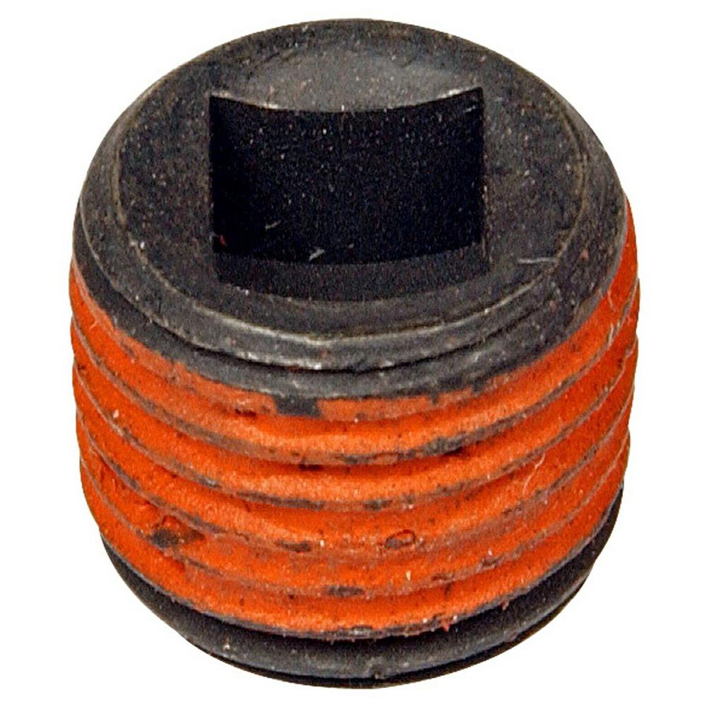 Autograde Pipe Plug C.S. Square 1/4-18 Npt, Head Size 1/4 In.-090-067 ...