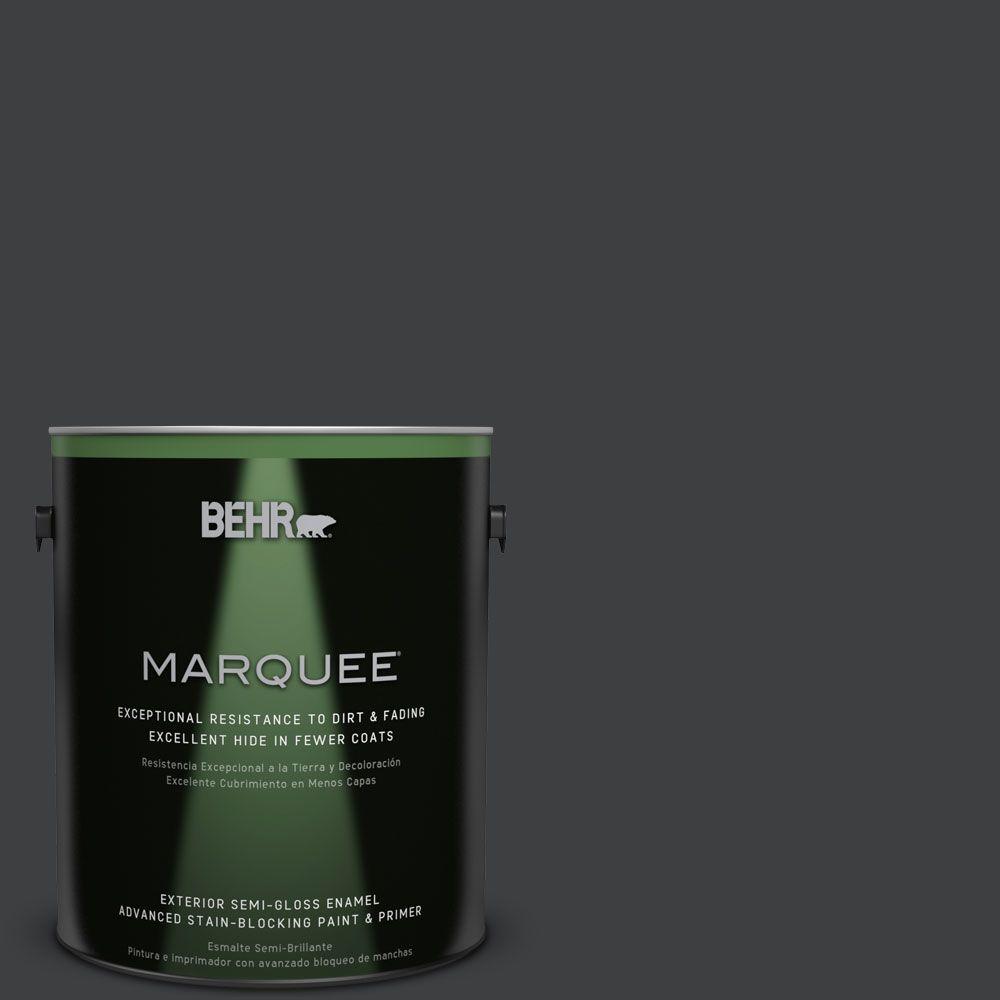 BEHR MARQUEE Home Decorators Collection 1-gal. #HDC-MD-04 Totally Black ... BEHR MARQUEE Home Decorators Collection 1-gal. #HDC-MD-04 Totally Black ...