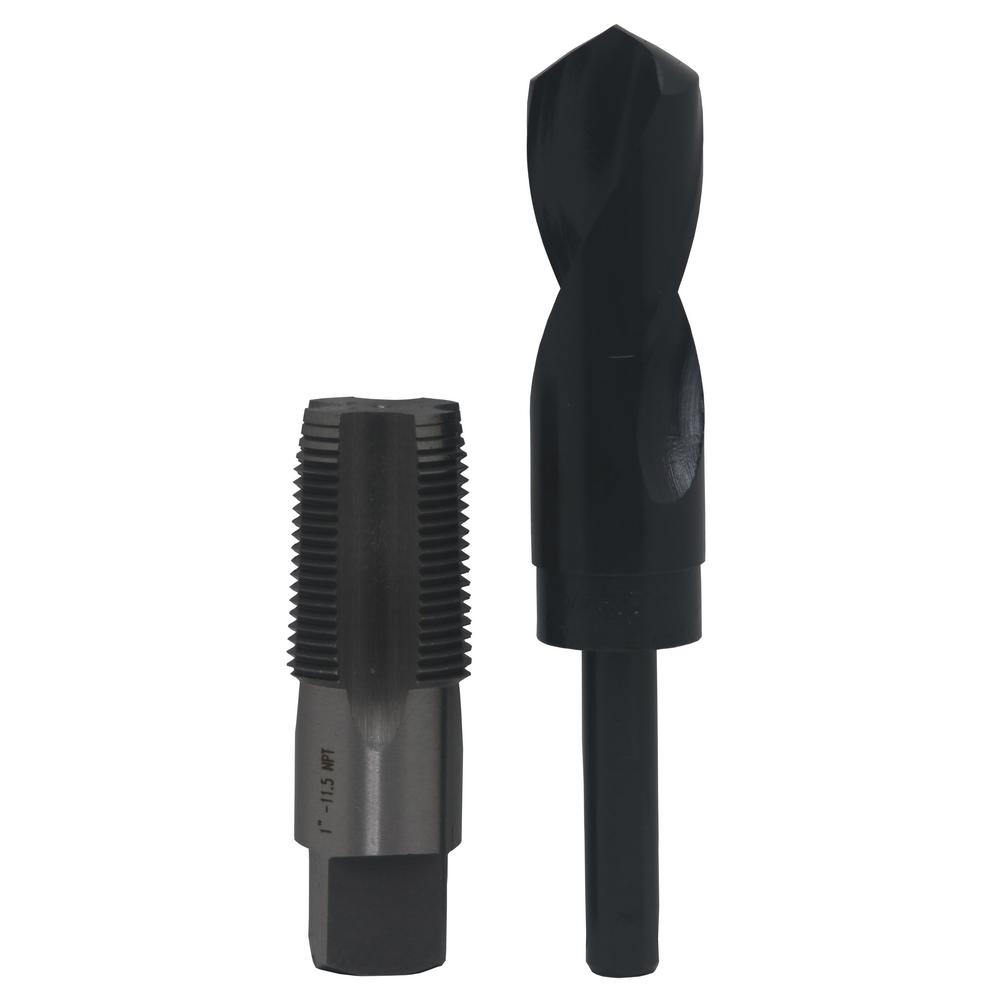 Drill America 1 In Carbon Steel NPT Pipe Tap And 1 5 32 In High Speed