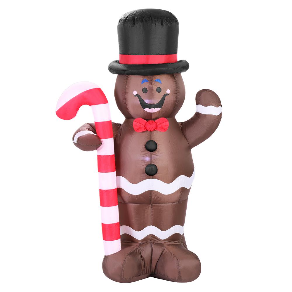 Gingerbread Man - Christmas Inflatables - Outdoor Christmas Decorations ...