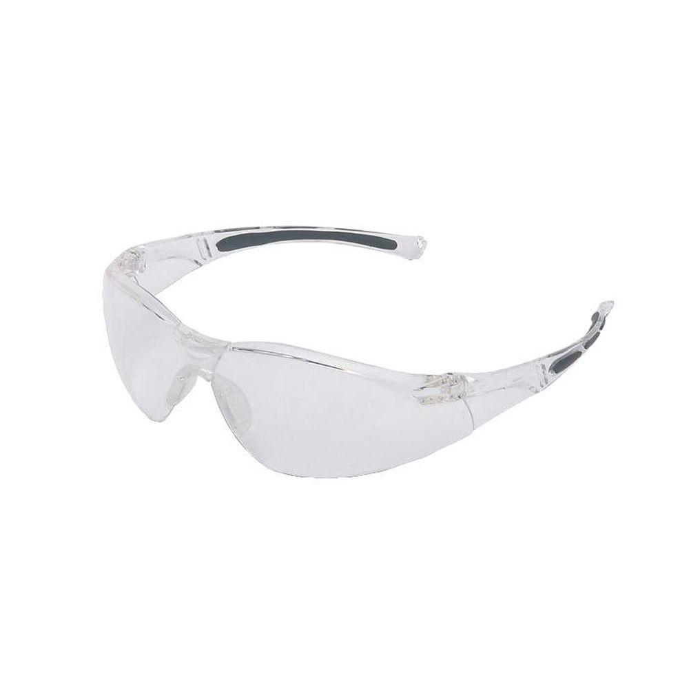 Sperian A800 Series Wrap Around Safety Glasses With Clear Tint Fog Ban Anti Fog Lens And Clear