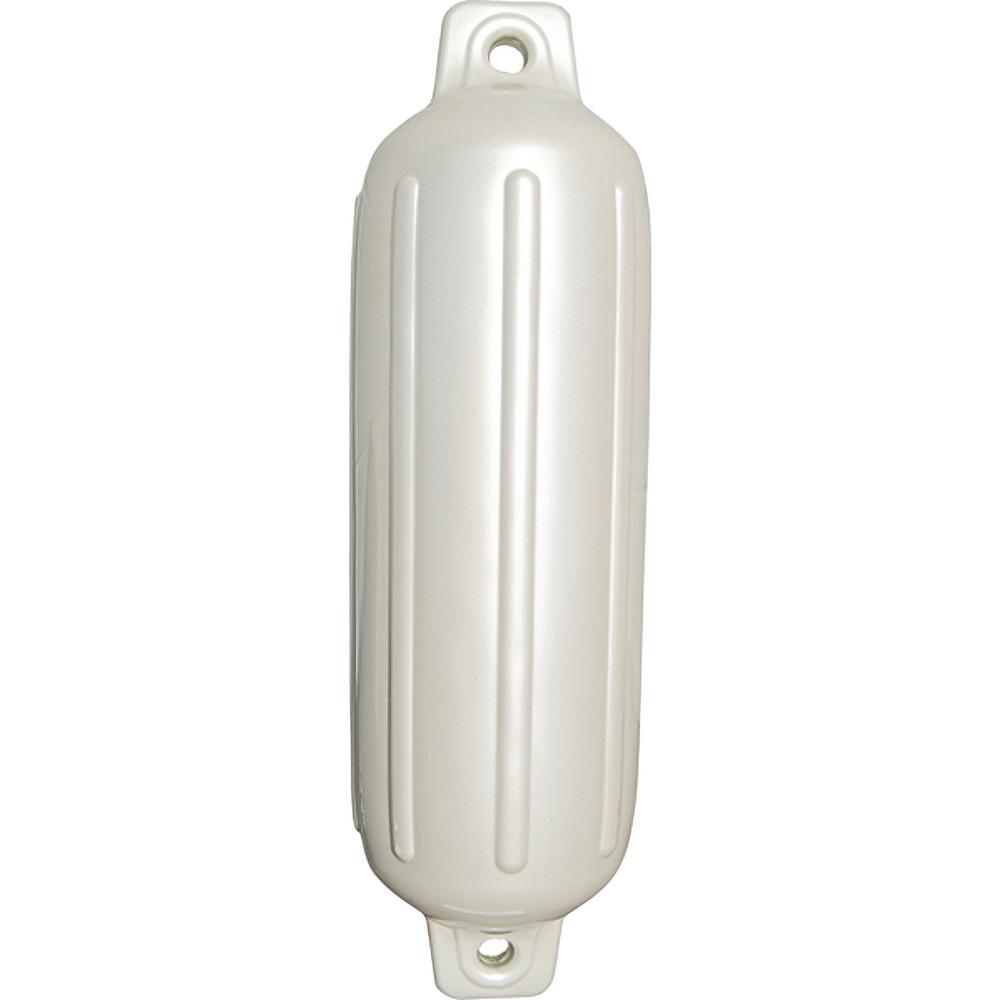 Attwood Fender Dock 18 in. Straight - White-93532-1 - The Home Depot