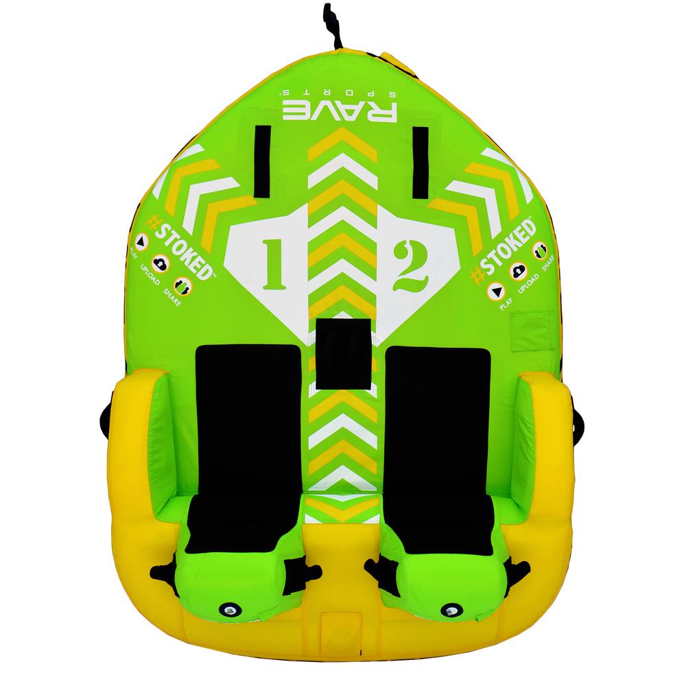 RAVE Sports Maverick 92 in. x 69 in. Inflatable Boat Towable-02649 ...