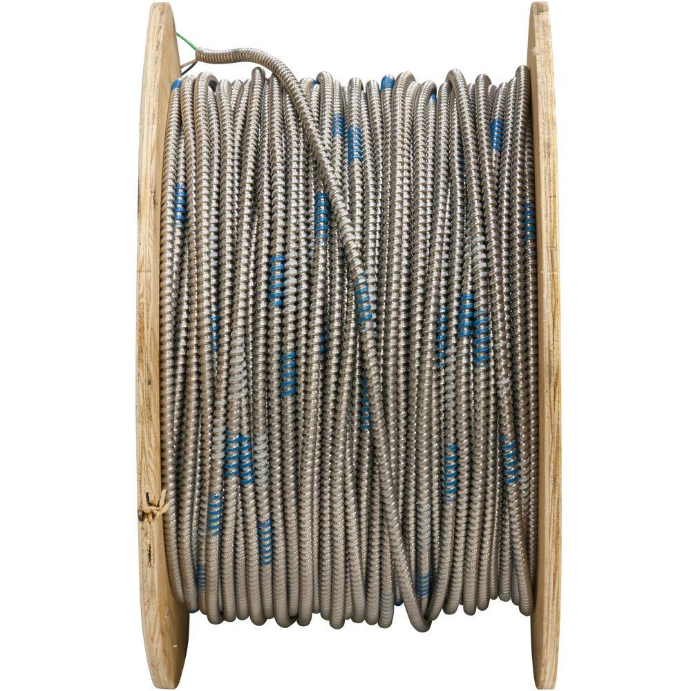 Southwire 12/2 Stranded 16/2 Solid x 250 ft. MC-PCS Duo Power and ...