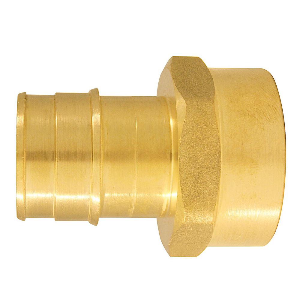 Apollo 1 in. Brass PEX-A Expansion Barb x 1 in. FNPT Female Adapter ...