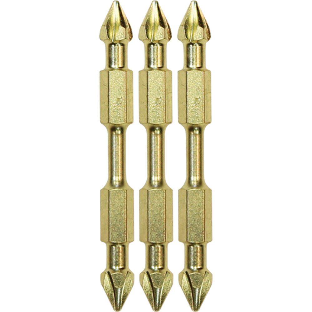 Makita Impact GOLD #1 (2-1/2 in.) Philips Double-Ended Power Bit (3 ...