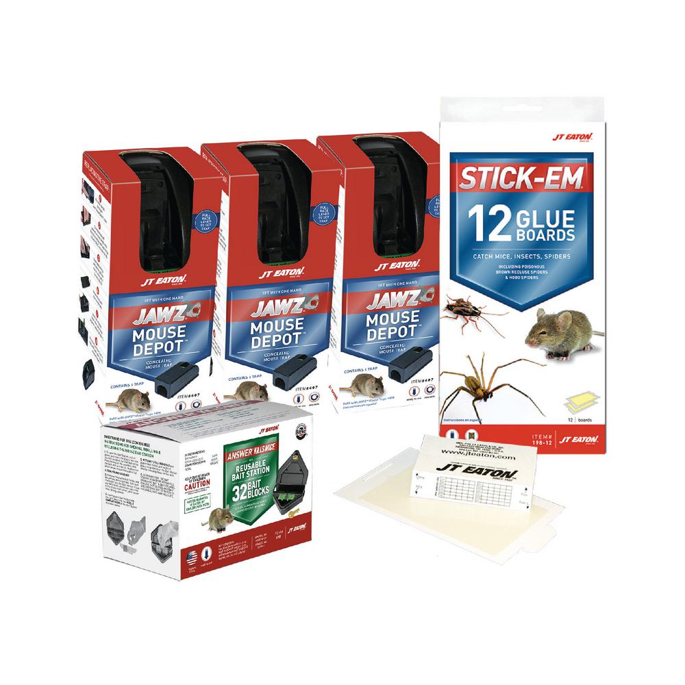 JT Eaton Mouse Solution Kit-RODENTKIT2 - The Home Depot