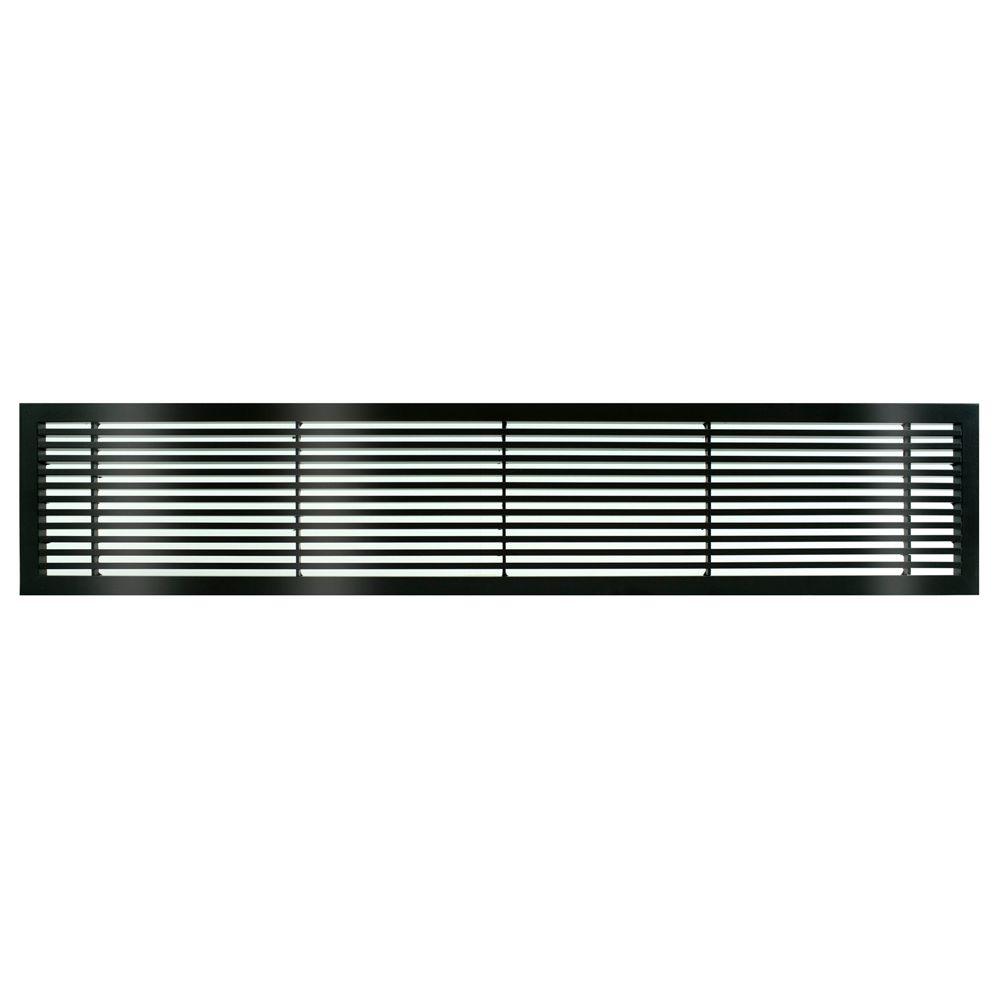 Architectural Grille AG20 Series 4 in. x 30 in. Solid Aluminum Fixed ...