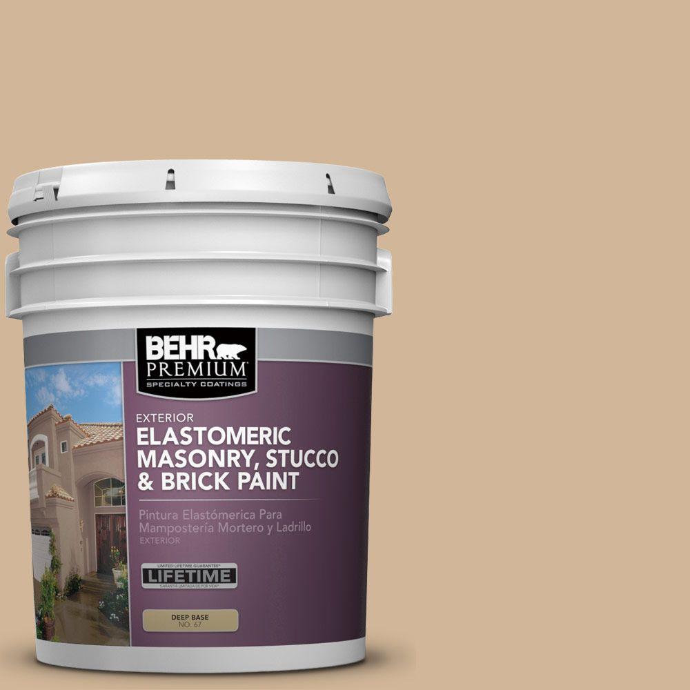BEHR Premium 5 gal. #MS-29 Antique Gold Elastomeric Masonry, Stucco and ...