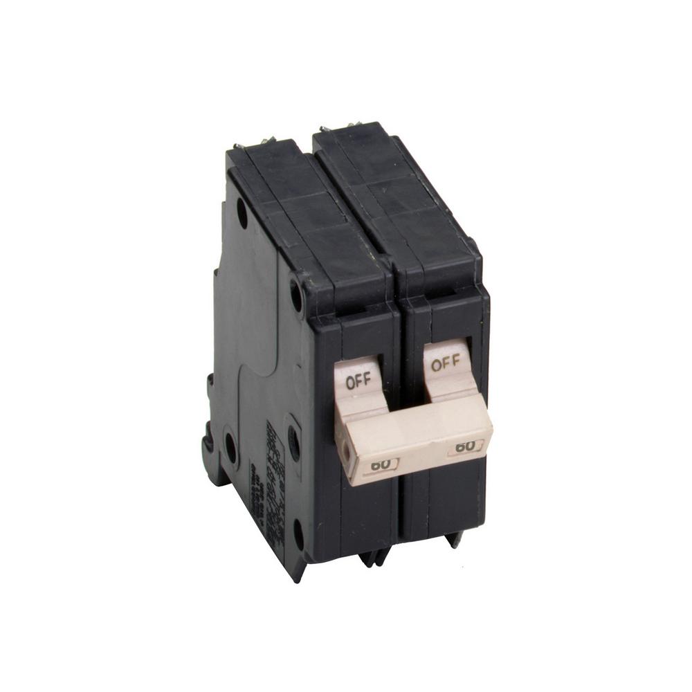 2P 120/240V Eaton BR260 Breaker 10 kAIC 60A Type BR tillescenter ...