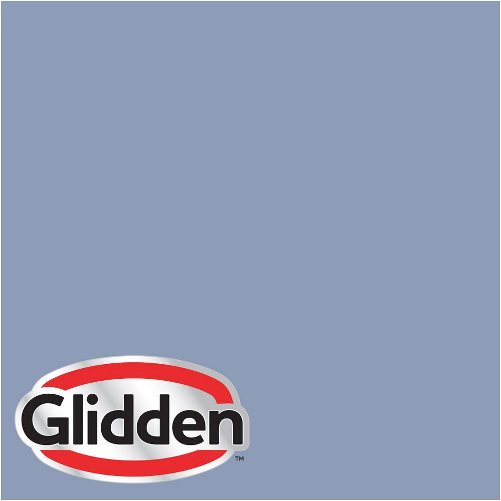 Glidden Premium 5-gal. #HDGV33 Exquisite Blue Grey Satin Latex Exterior ...