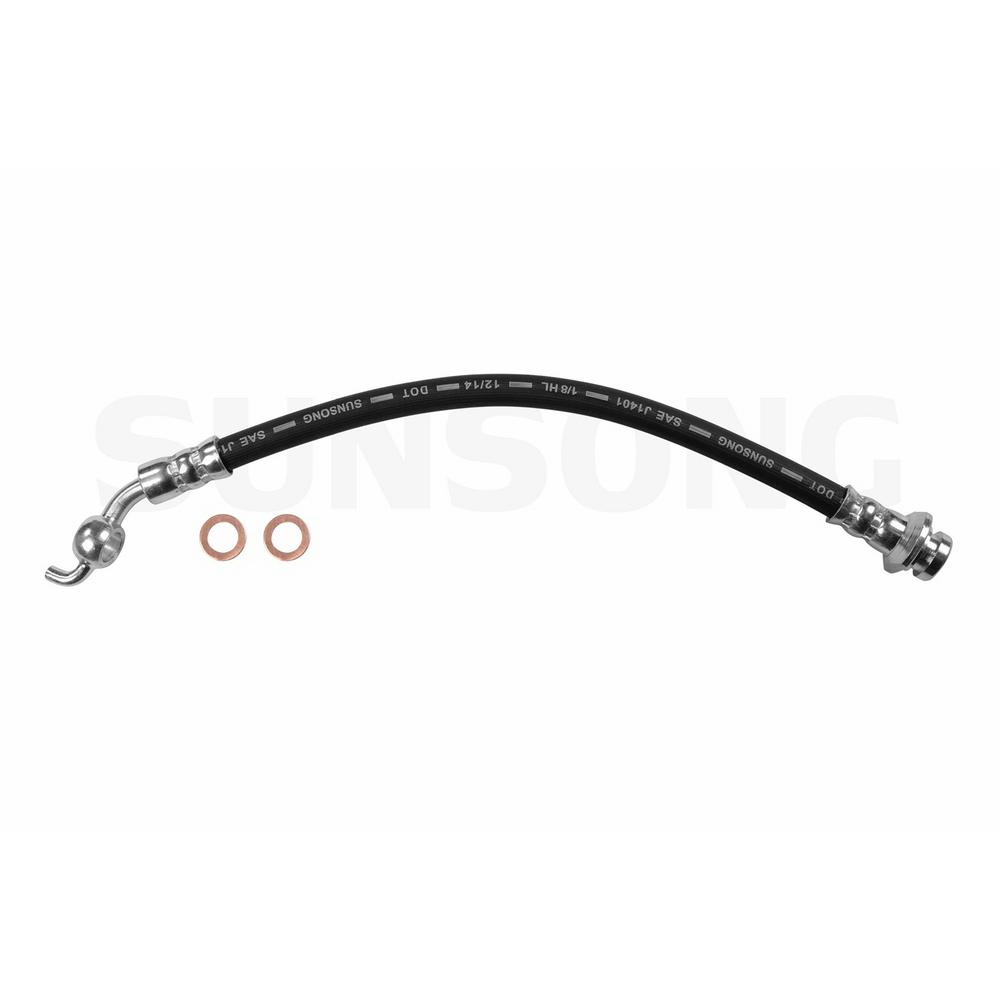 Sunsong Brake Hydraulic Hose - Rear-2204912 - The Home Depot