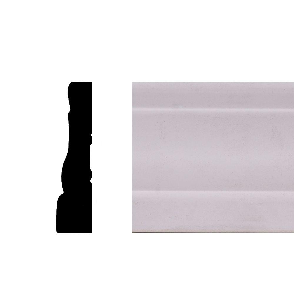 Builders Choice LWM356 9/16 in. x 2-1/4 in. Primed MDF Casing-HDFB356 ...