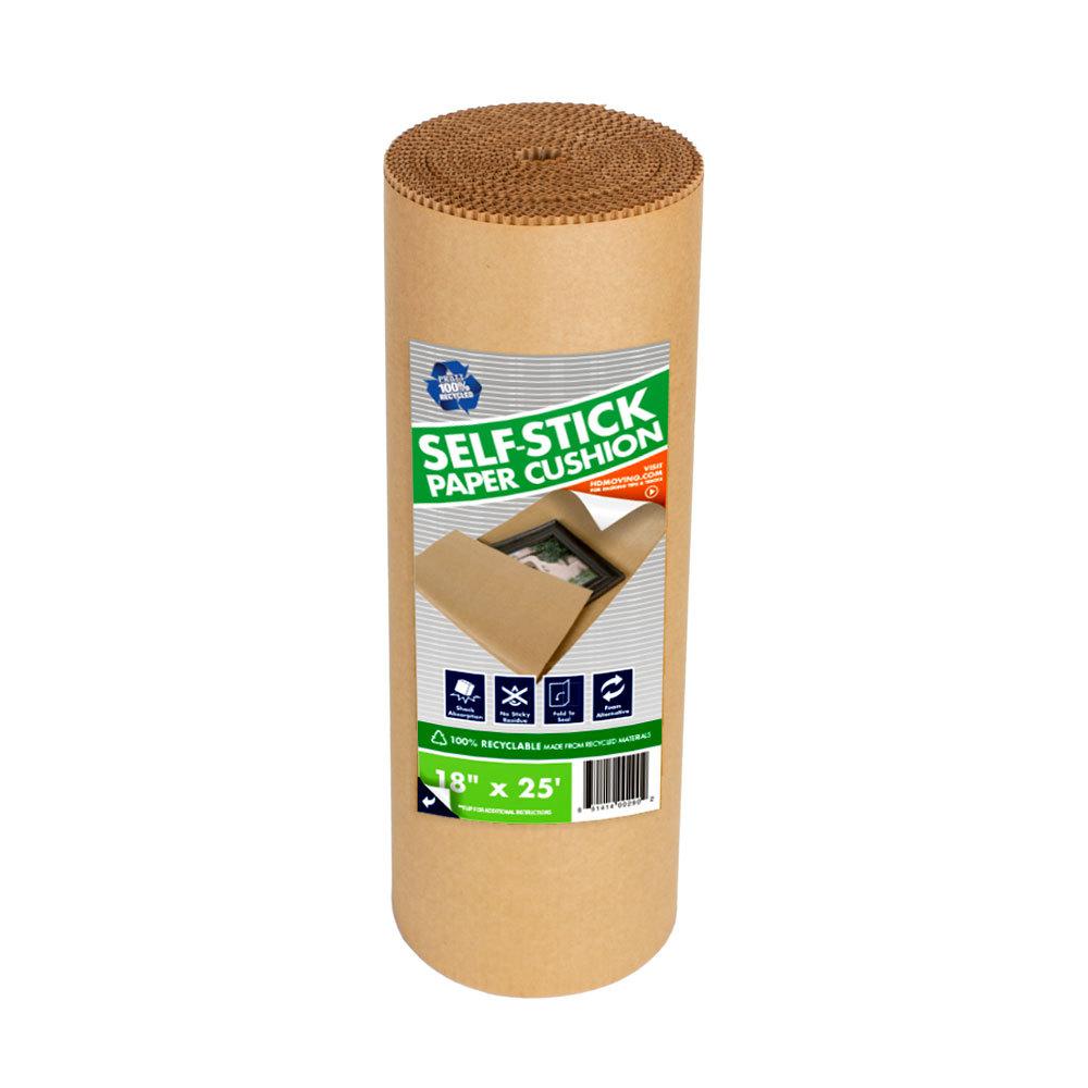 Pratt Retail Specialties 18 in. x 25 ft. Self-Stick Paper Protection ...