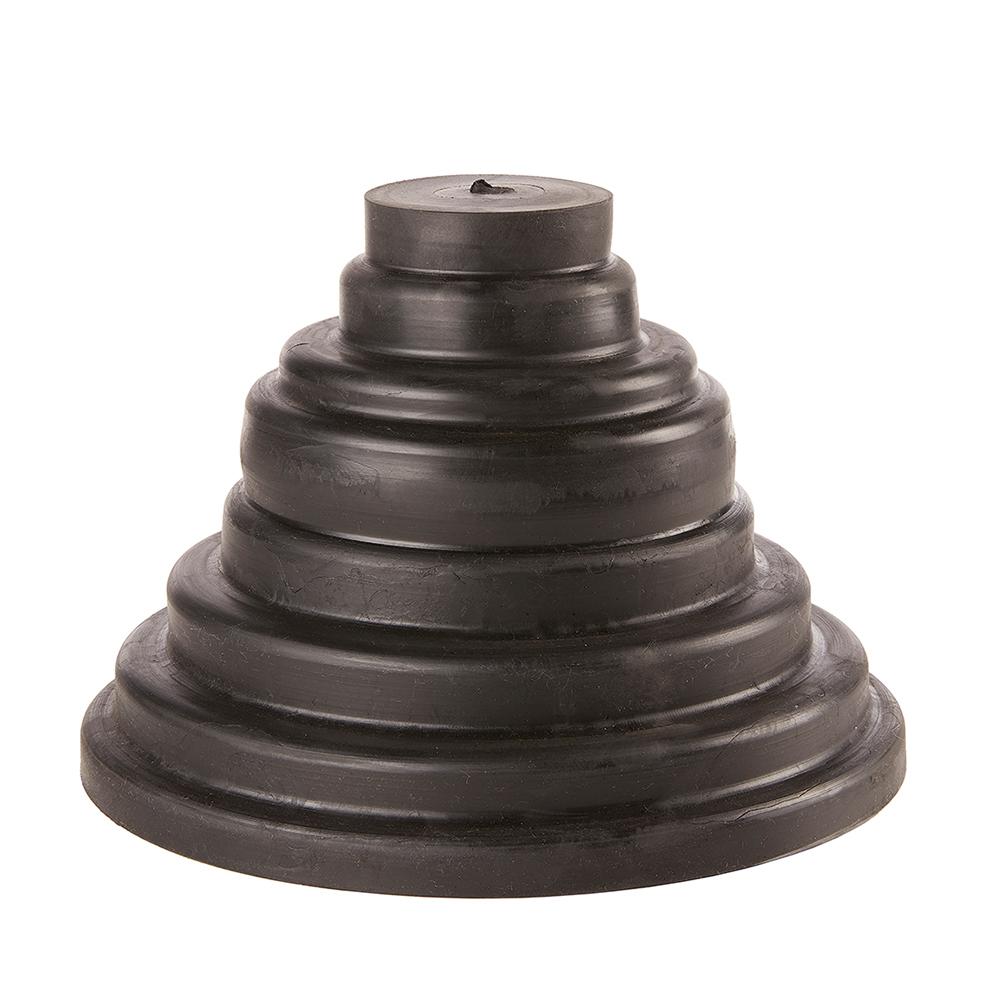 GAF M-Weld 6 in. Adjustable M-Vent Replacement Roofing Boot EPDM, Black ...