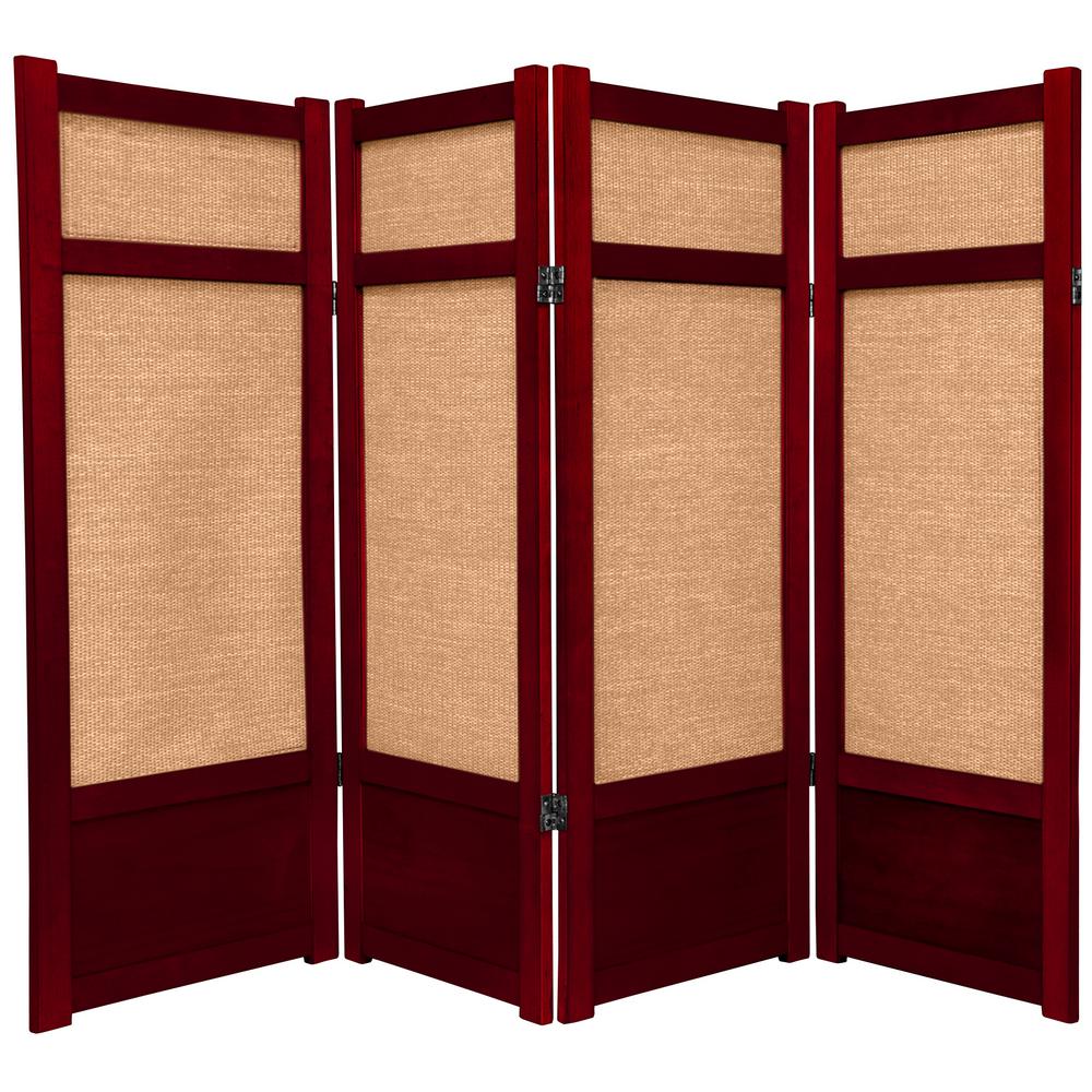 3 ft. Rosewood 5-Panel Room Divider-WP36-RWD-5P - The Home Depot