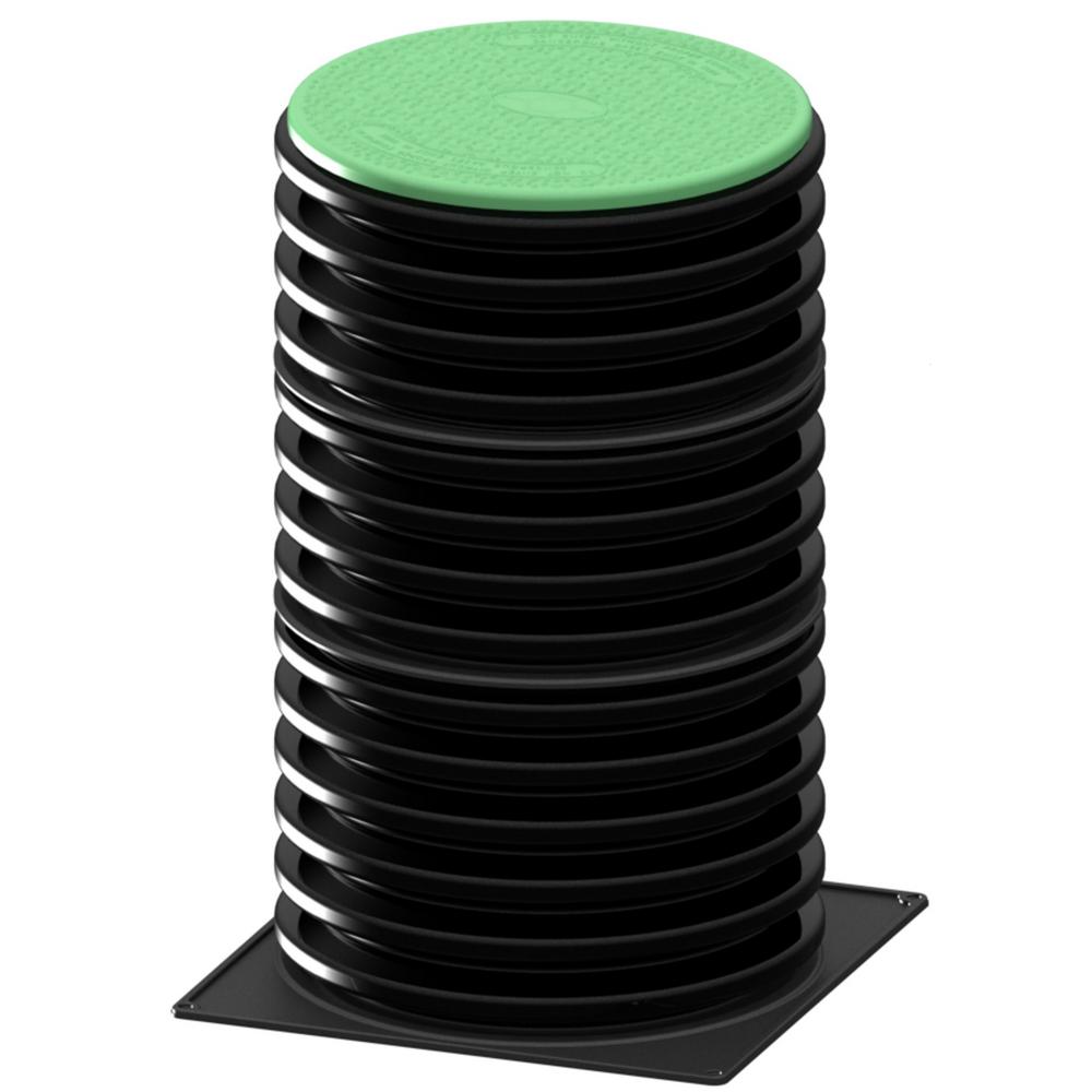 Aero-Stream 23.5 in. Dia x 44 in. Septic Tank Riser Kit-102582 - The ...