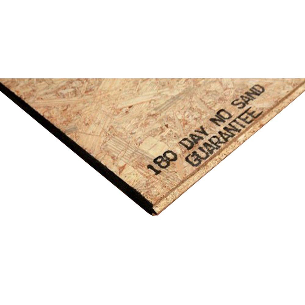 23/32 in. x 4 ft. x 8 ft. Pine DryGuard Oriented Strand Board-712578 ...