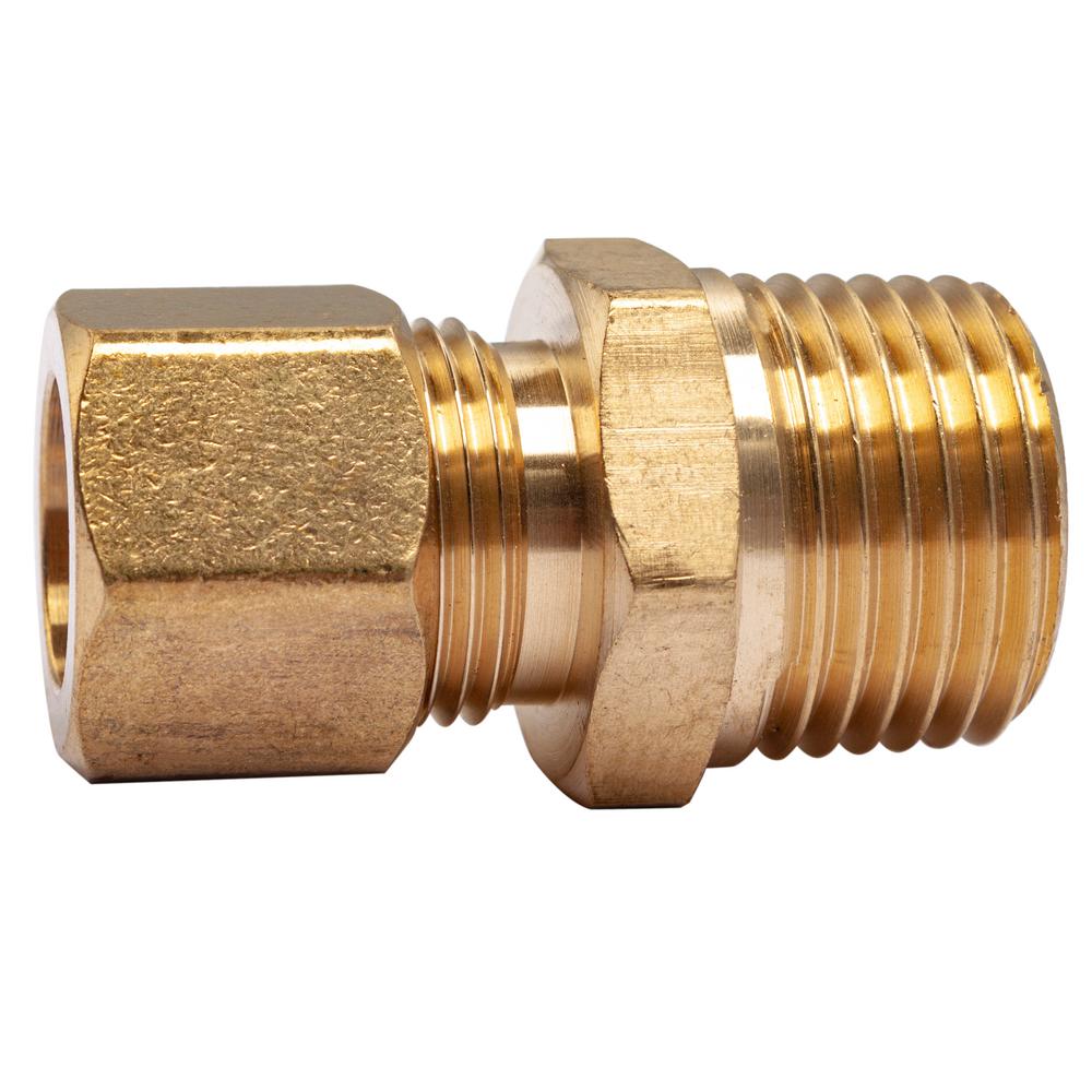 LTWFITTING 1 2 In O D Comp X 1 2 In MIP Brass Compression Adapter ltwfitting-1-2-in-o-d-comp-x-1-2-in-mip-brass-compression-adapter
