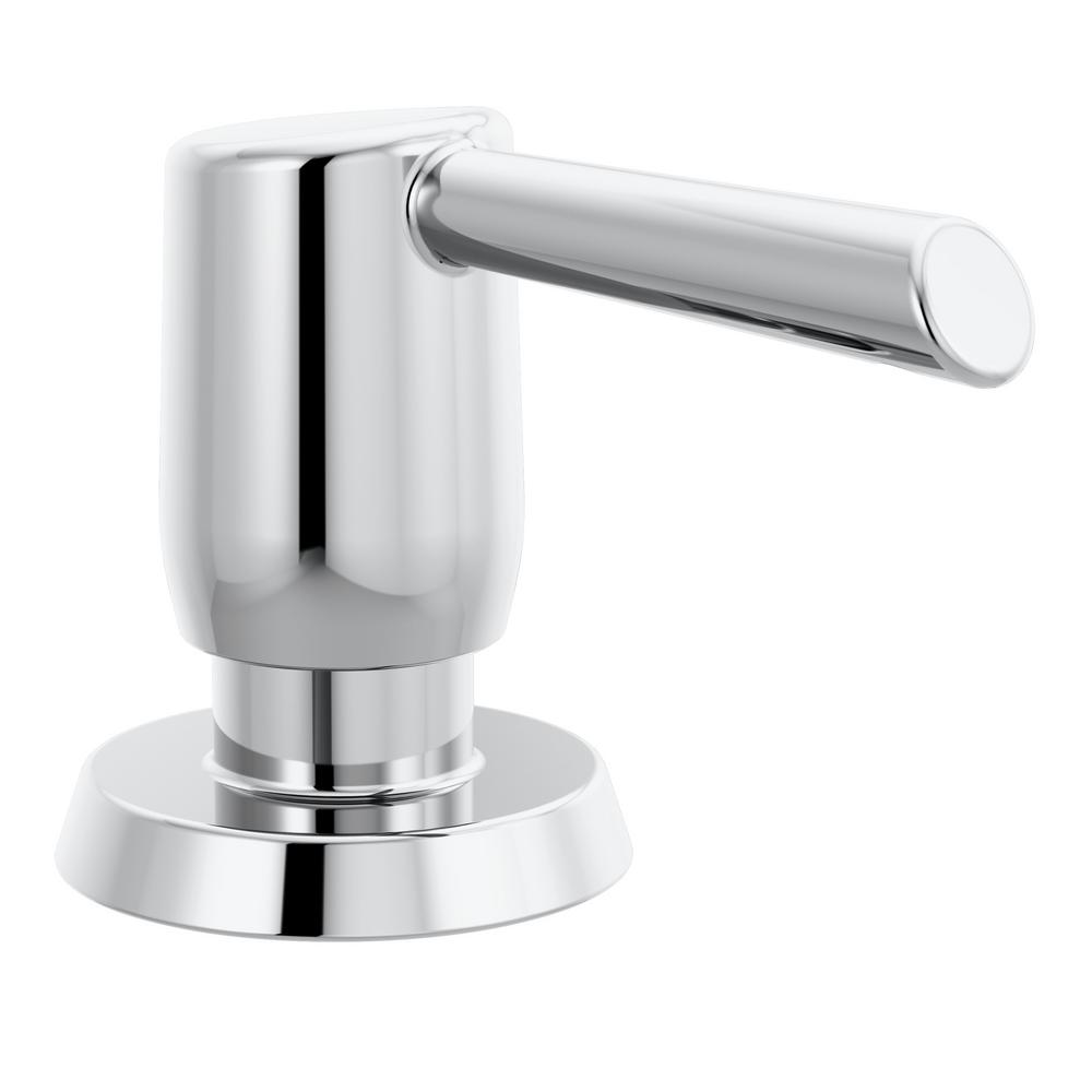 Delta Essa Deck Mount Metal Soap Dispenser in Chrome-RP100736 - The ...
