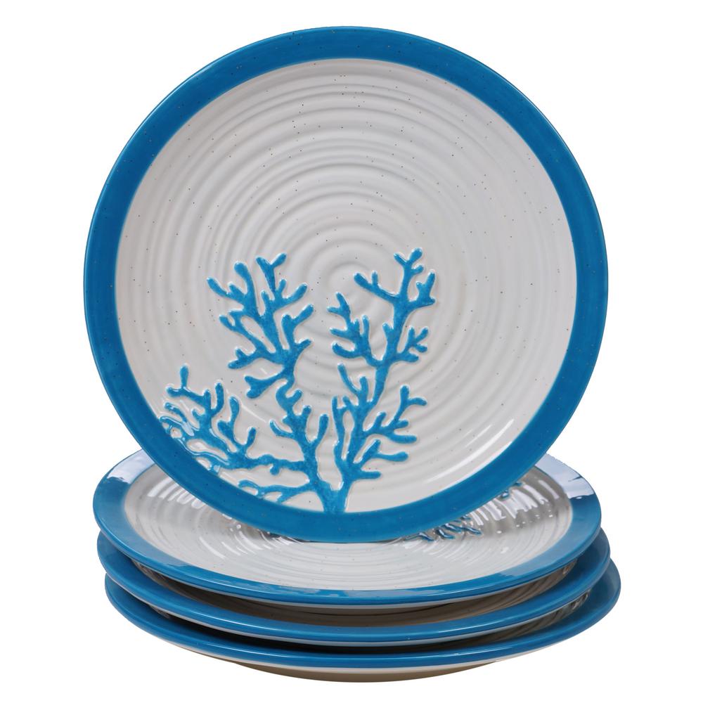 Certified International Torino 4-Piece Country/Cottage Multi-Colored ...