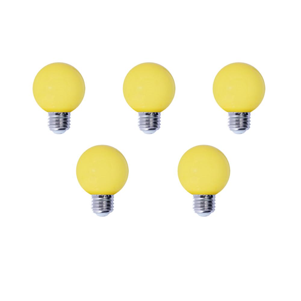 Bulbrite 15-Watt Equivalent G14 Non-Dimmable LED Medium Screw Light ...