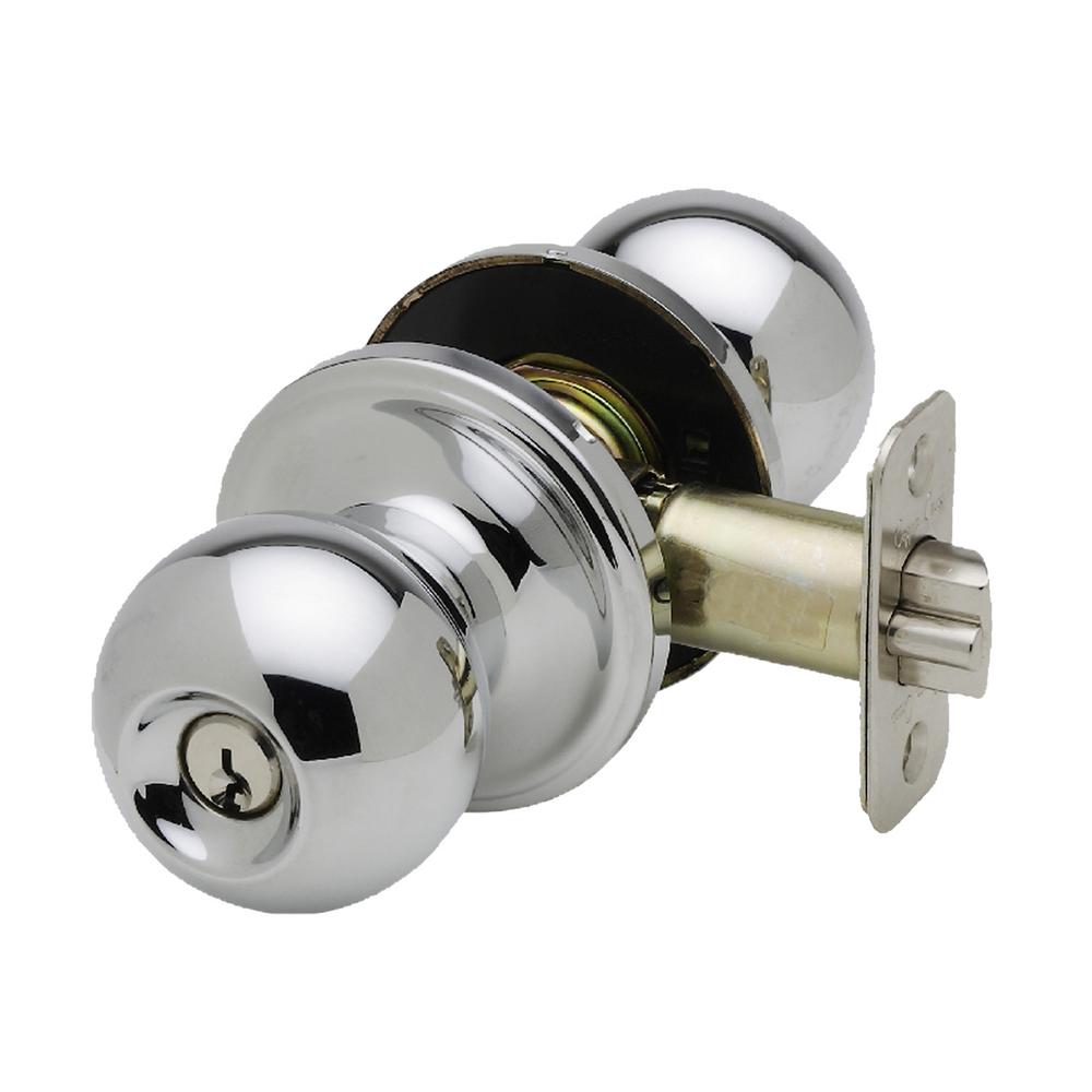 Copper Creek Ball Polished Stainless Entry Door Knob-BK2040PS - The ...