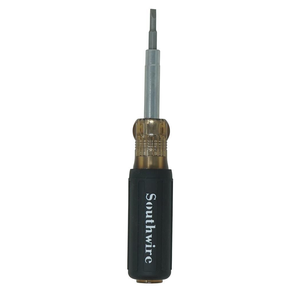 Southwire 6-In-1 Screwdriver with Precision Bit-65028840 - The Home Depot